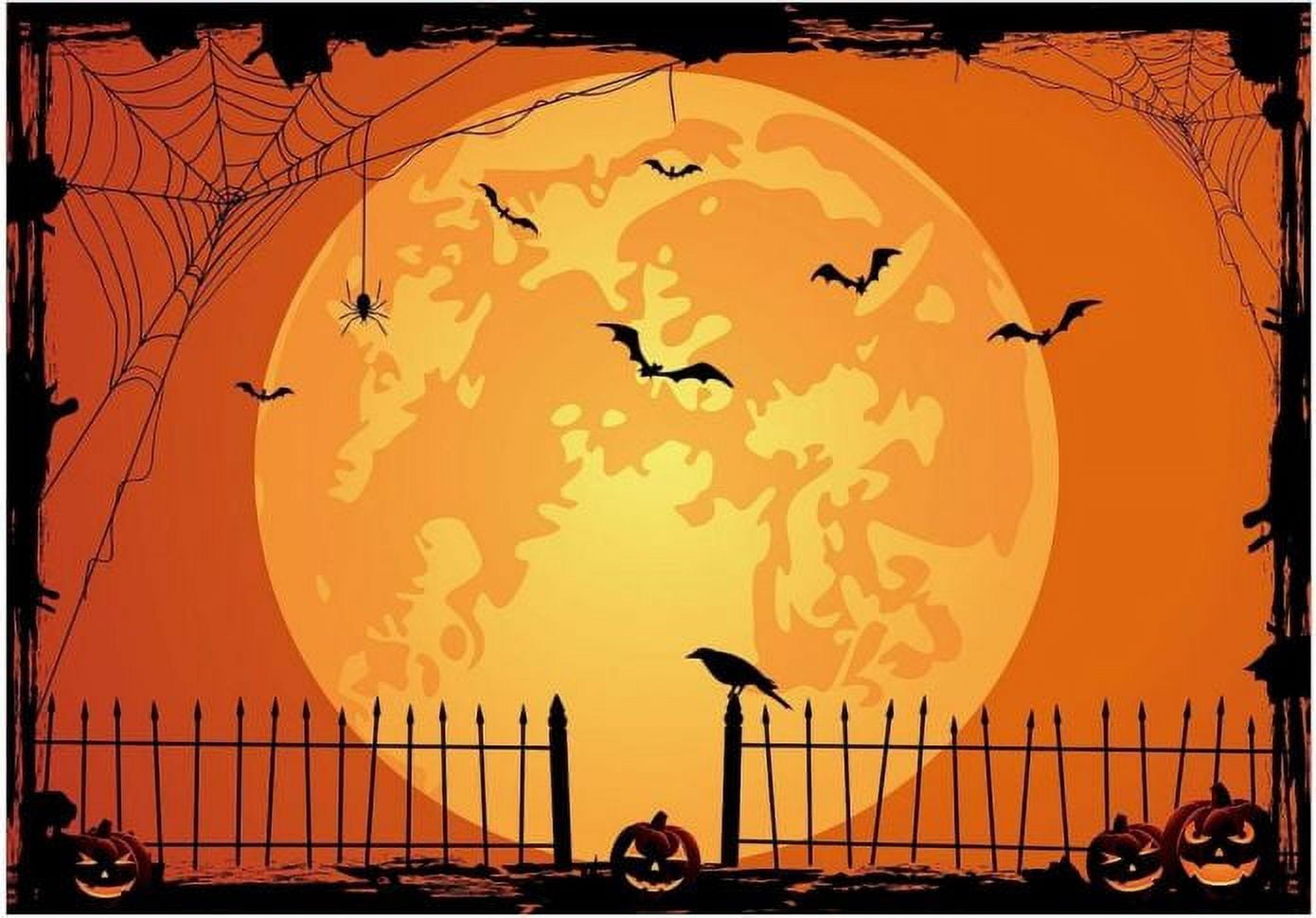 Halloween Background Magic Witches Photography Backdrops Gloomy Woods ...