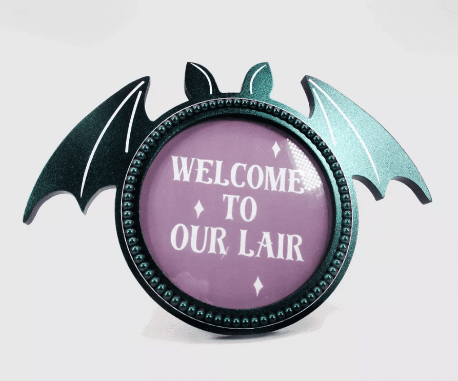 Halloween Bat Decor 12" 🦇 Welcome To Our Lair - Walmart.com