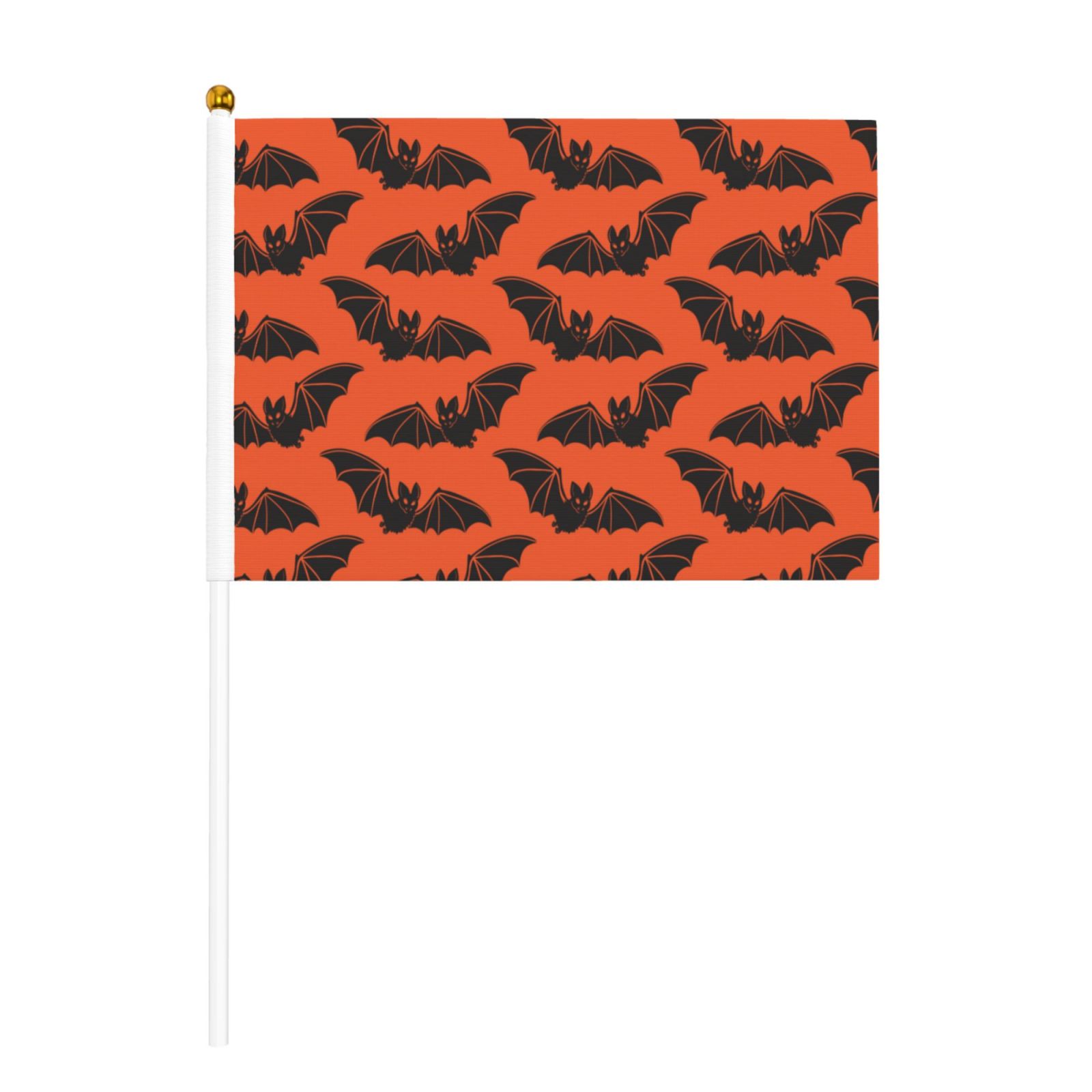 Halloween Bat Flag Small Mini Hand Held Flags Small Miniature Flags 5 ...