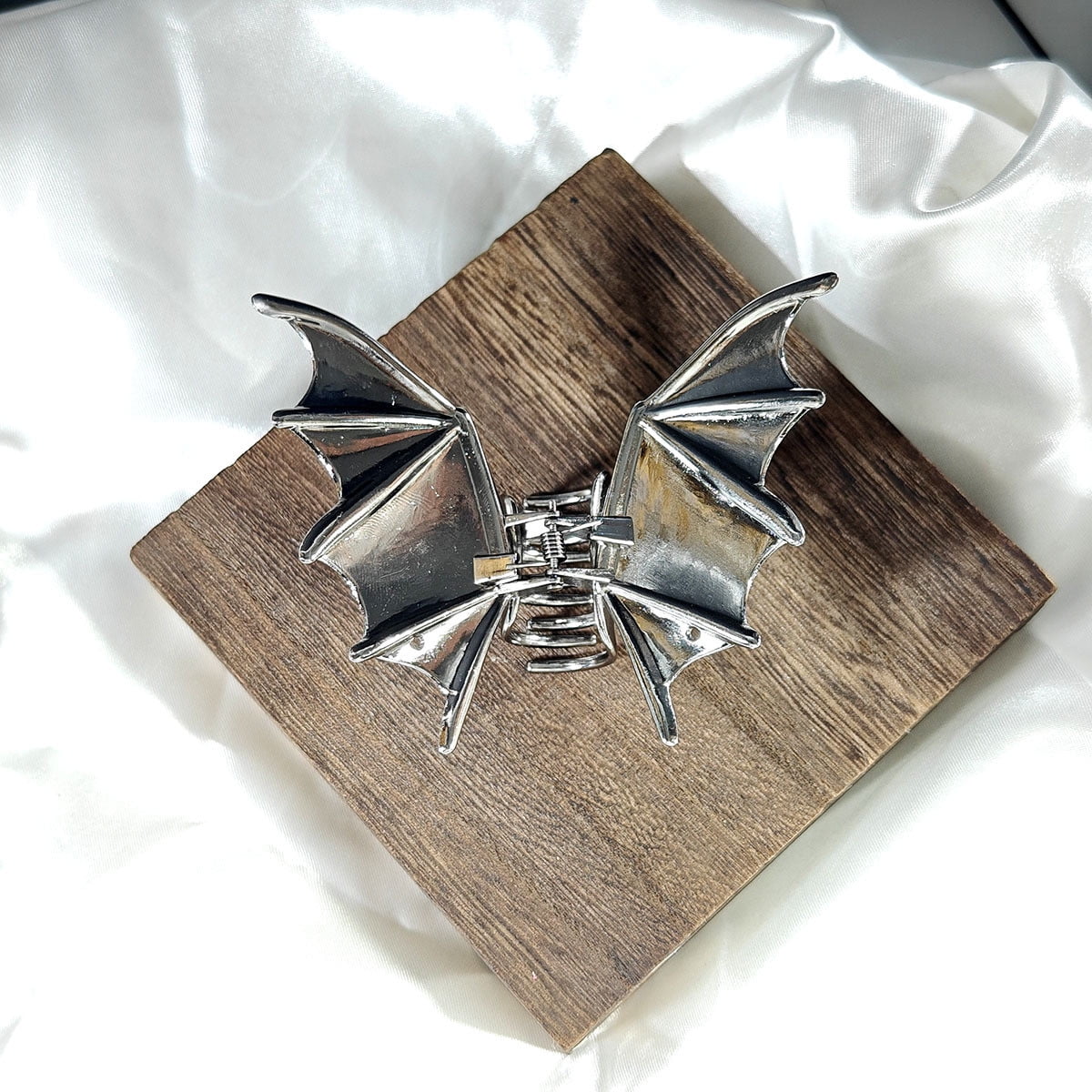 Halloween Bat Hair Claw Clip, Halloween Hair Clips Horror Metal Hair ...