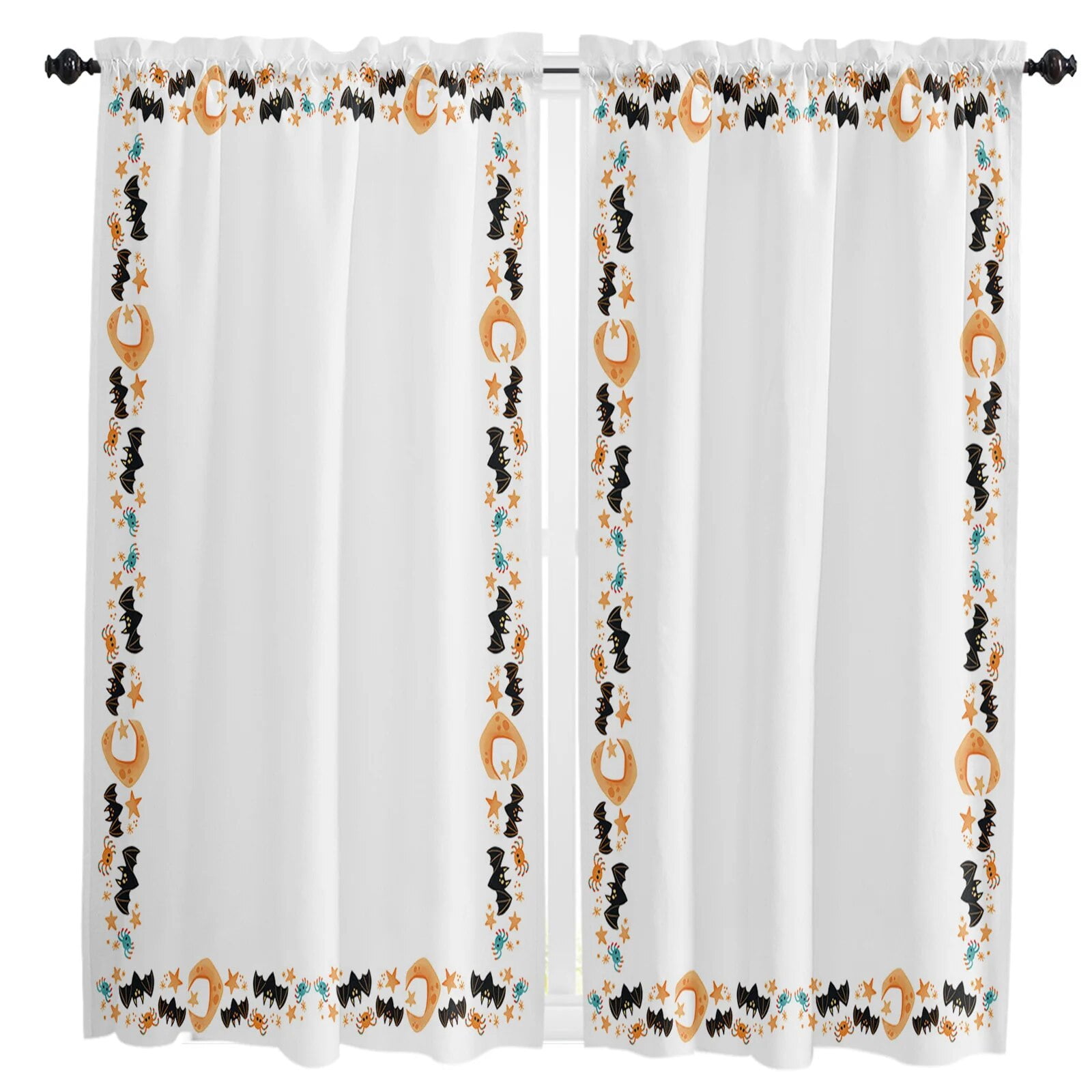 Halloween Bat Moon Star Retro Living Room The Bedroom Home Interior ...