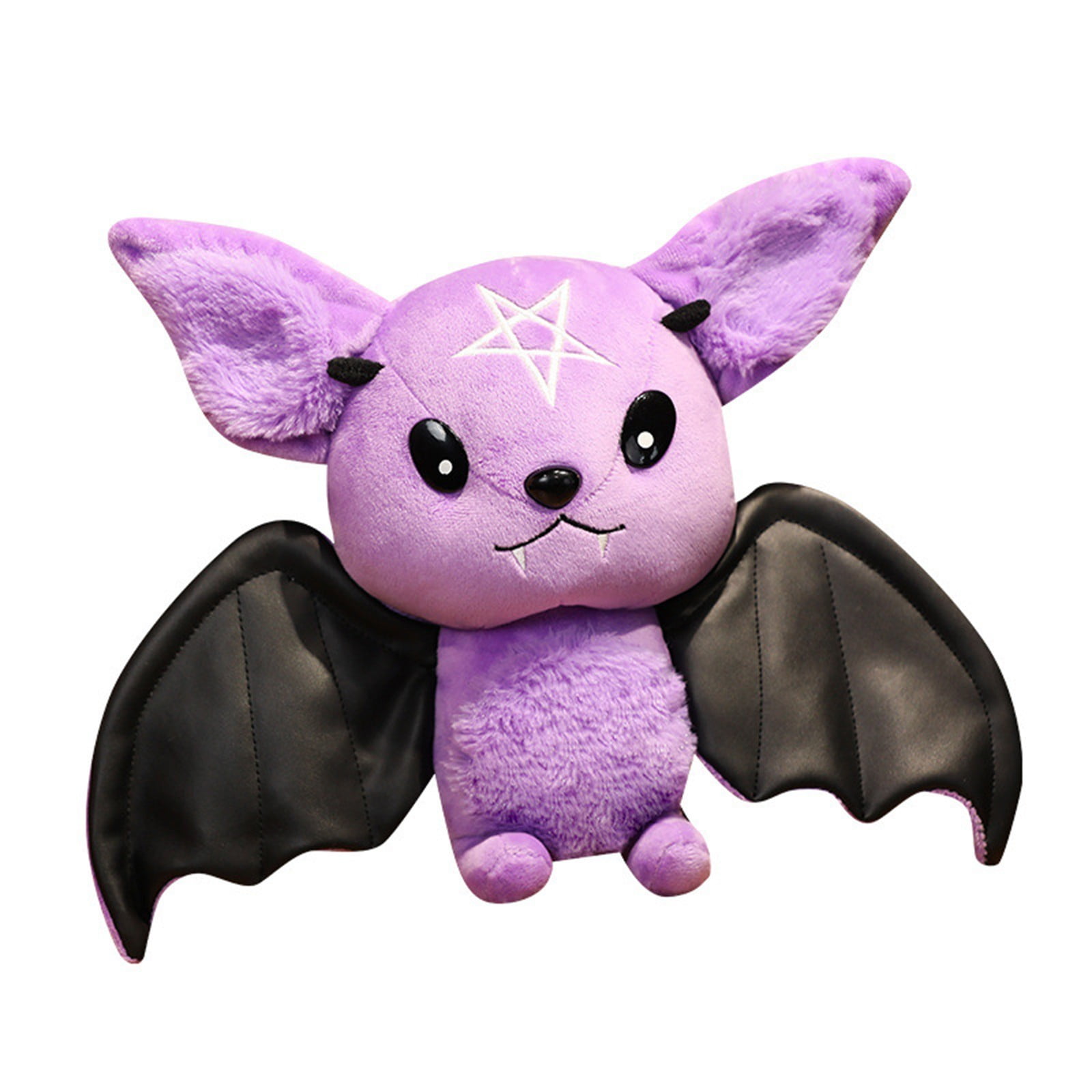 Halloween Bat Plush Stuffed Animal Toys,Halloween Cute Purple Demon Bat ...