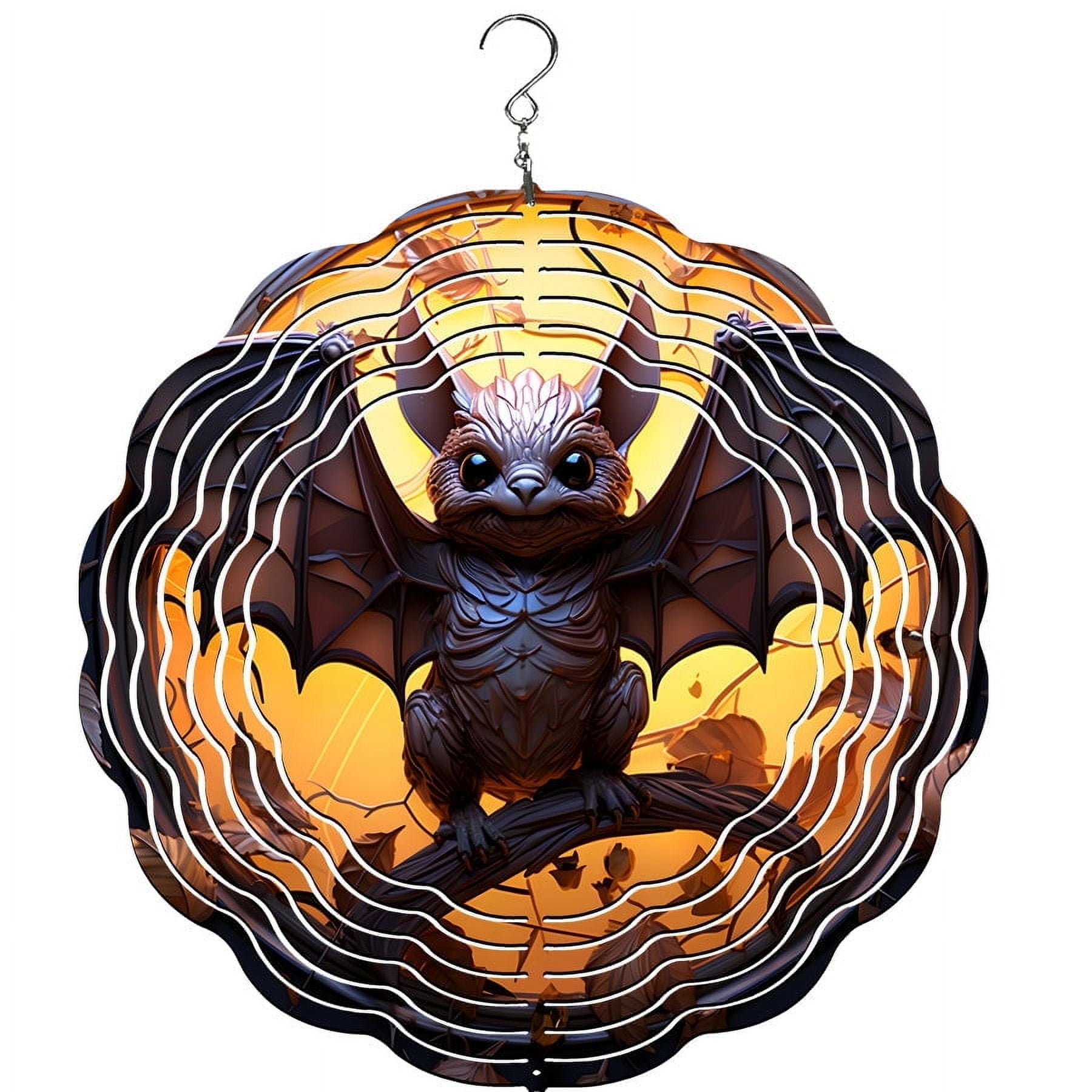 Halloween Bat Wind Spinner - Walmart Business Supplies