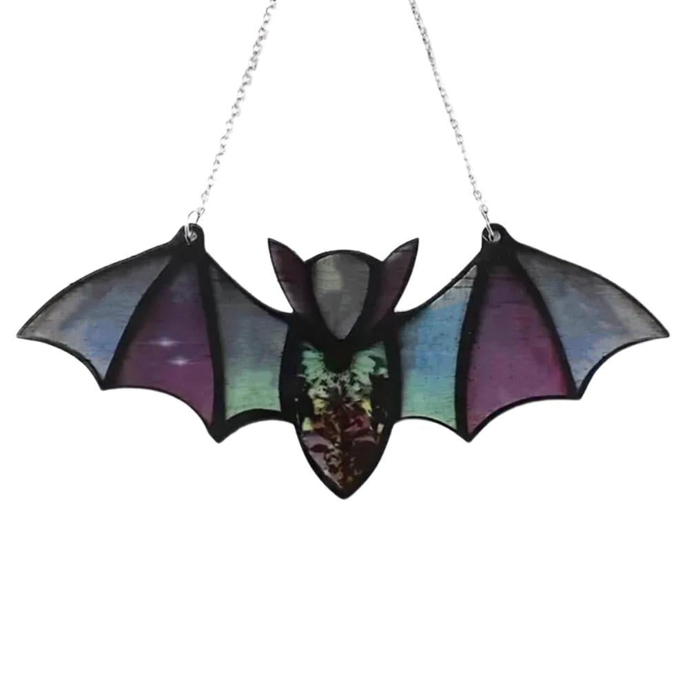 Halloween Bat Window Hangings | Halloween Decorations Wall Hangings Sun ...
