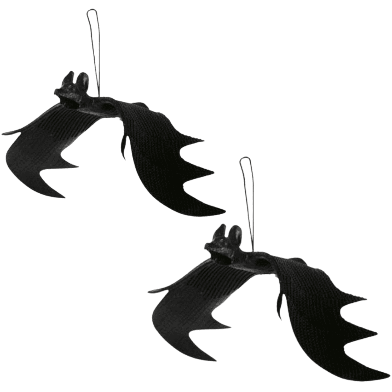 Halloween Bats, Black Rubber Vampire Bats Simulated Bat Decoration ...