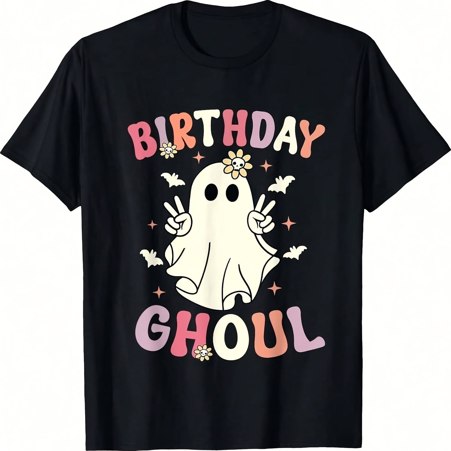 Halloween Birthday Ghoul Cute Ghost Halloween Spooky T-S1Hirt - Walmart.com