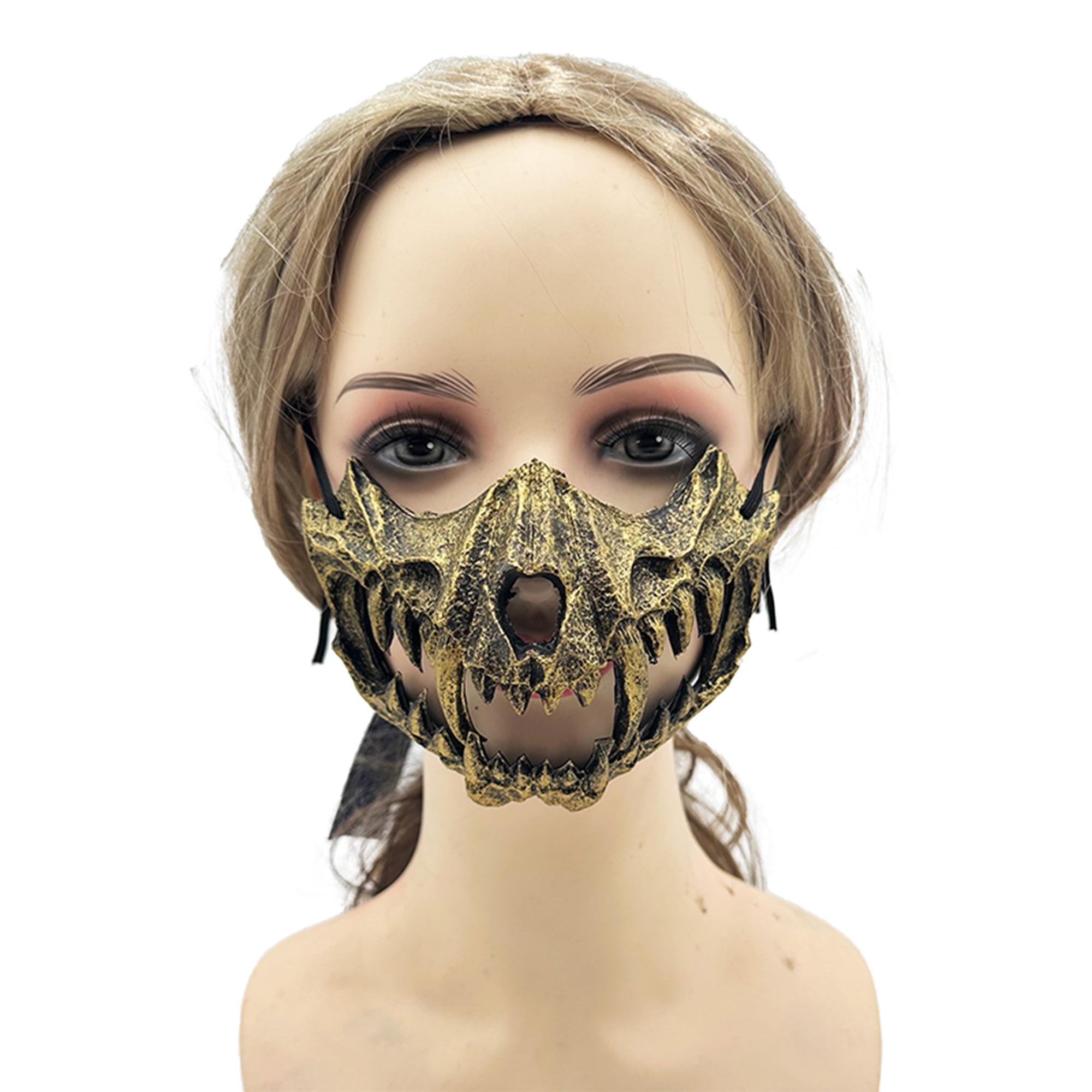 Halloween Black Bat Ears and Mask Set Bat Costume Cosplay Accessories ...