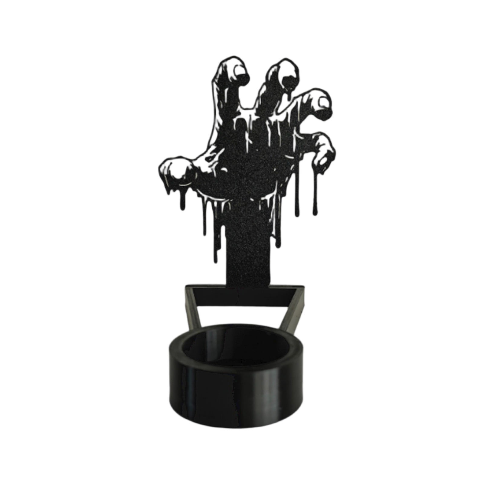 Halloween Black Theme Decoration,Skull Shape Candlestick,Horror Human ...