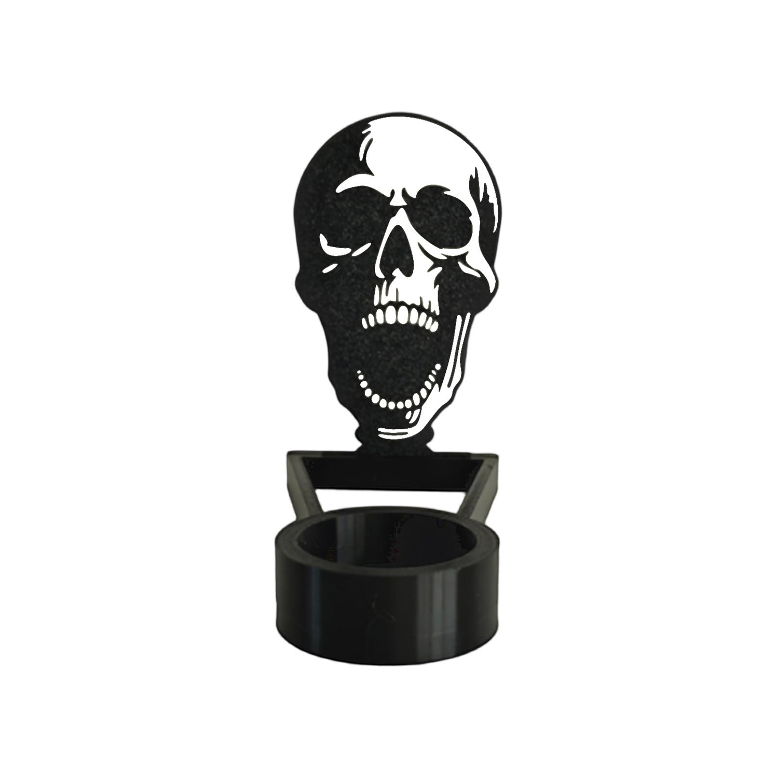 Halloween Black Theme Decoration,Skull Shape Candlestick,Horror Human ...