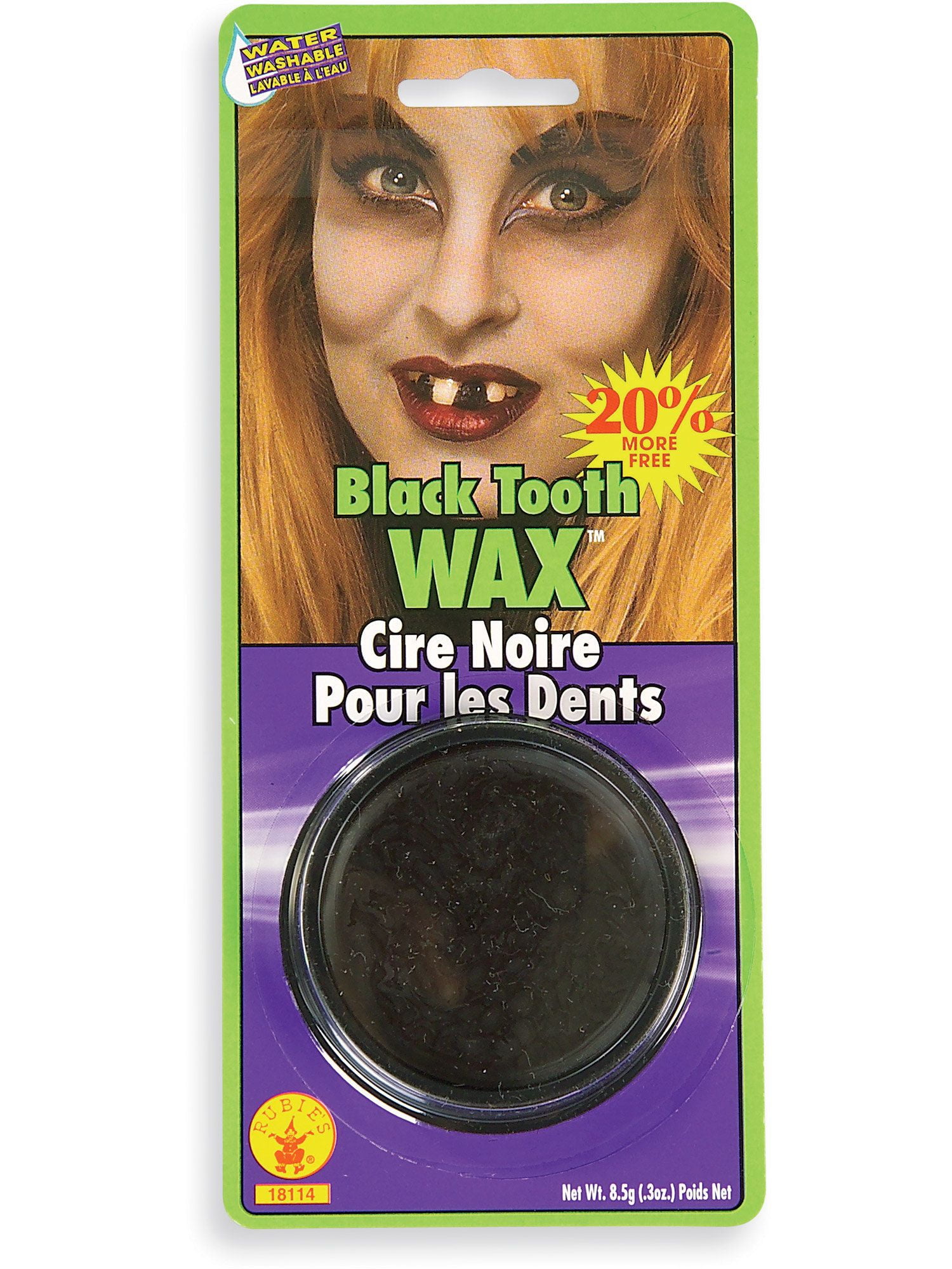 Halloween Black Tooth Wax - Walmart.com