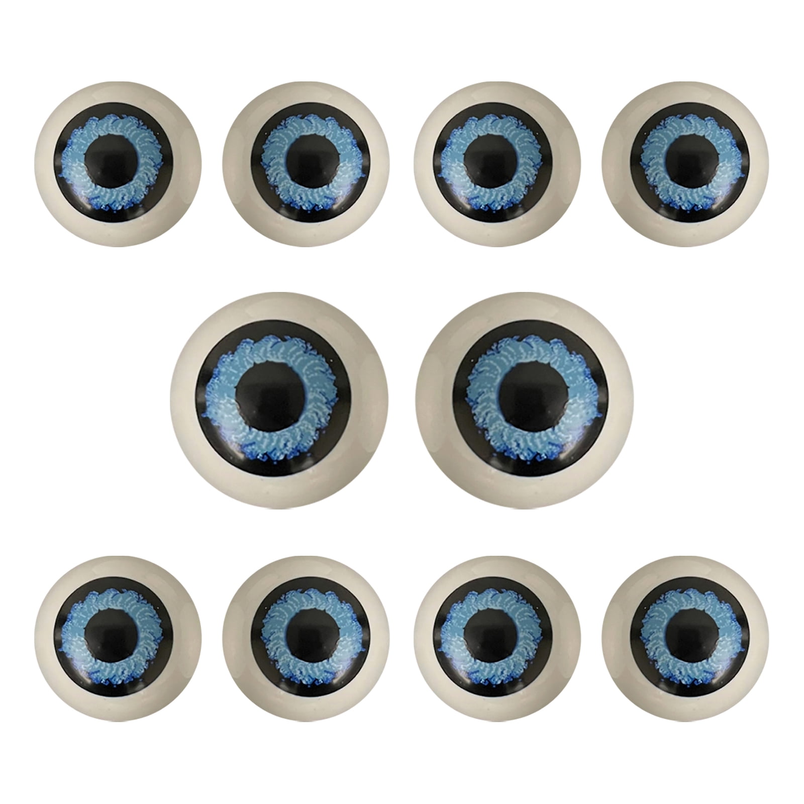 Halloween Bleeding Eyeball Toy, Semi-Circular Bowl-Shaped Hollow Spoof ...