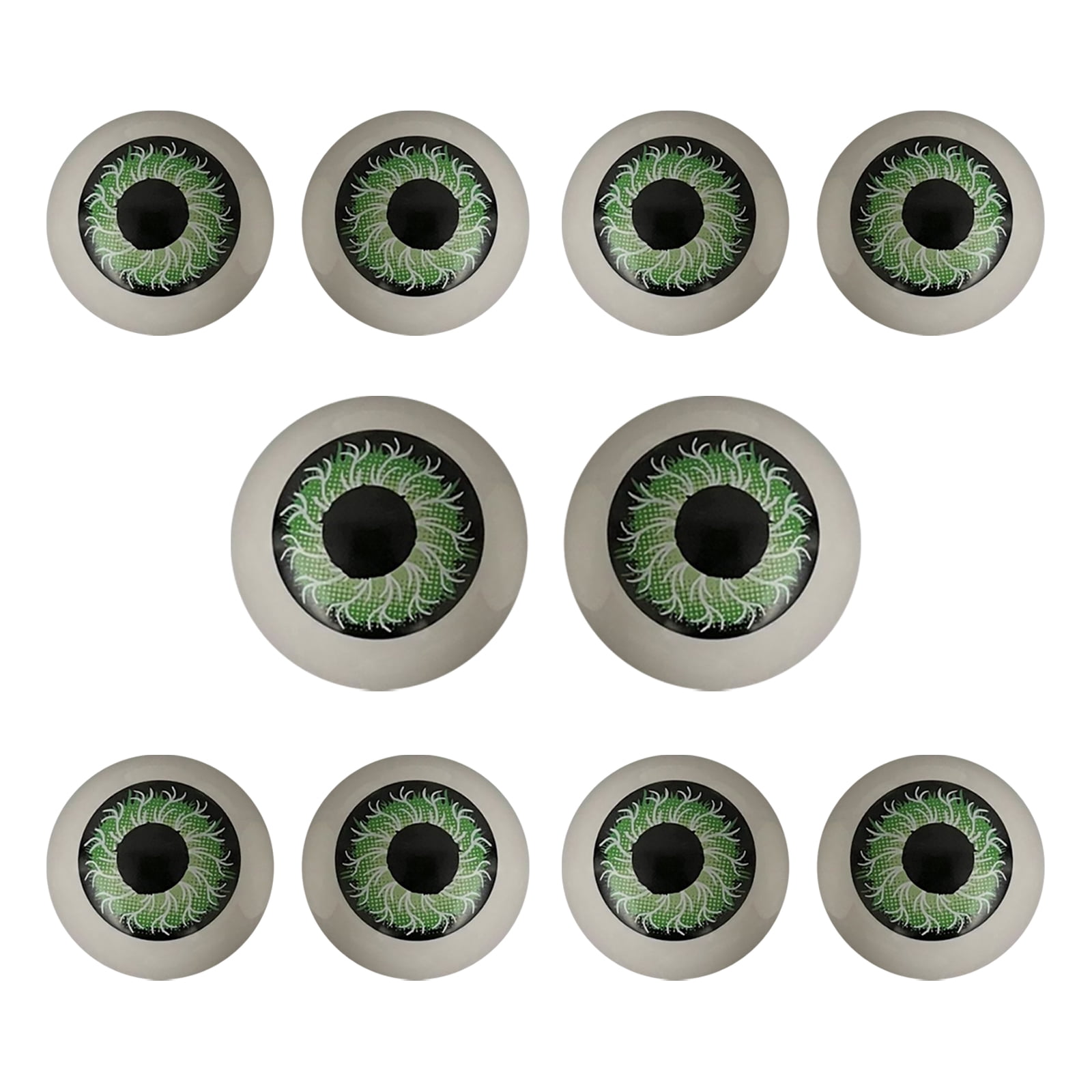 Halloween Bleeding Eyeball Toy, Semi-Circular Bowl-Shaped Hollow Spoof ...