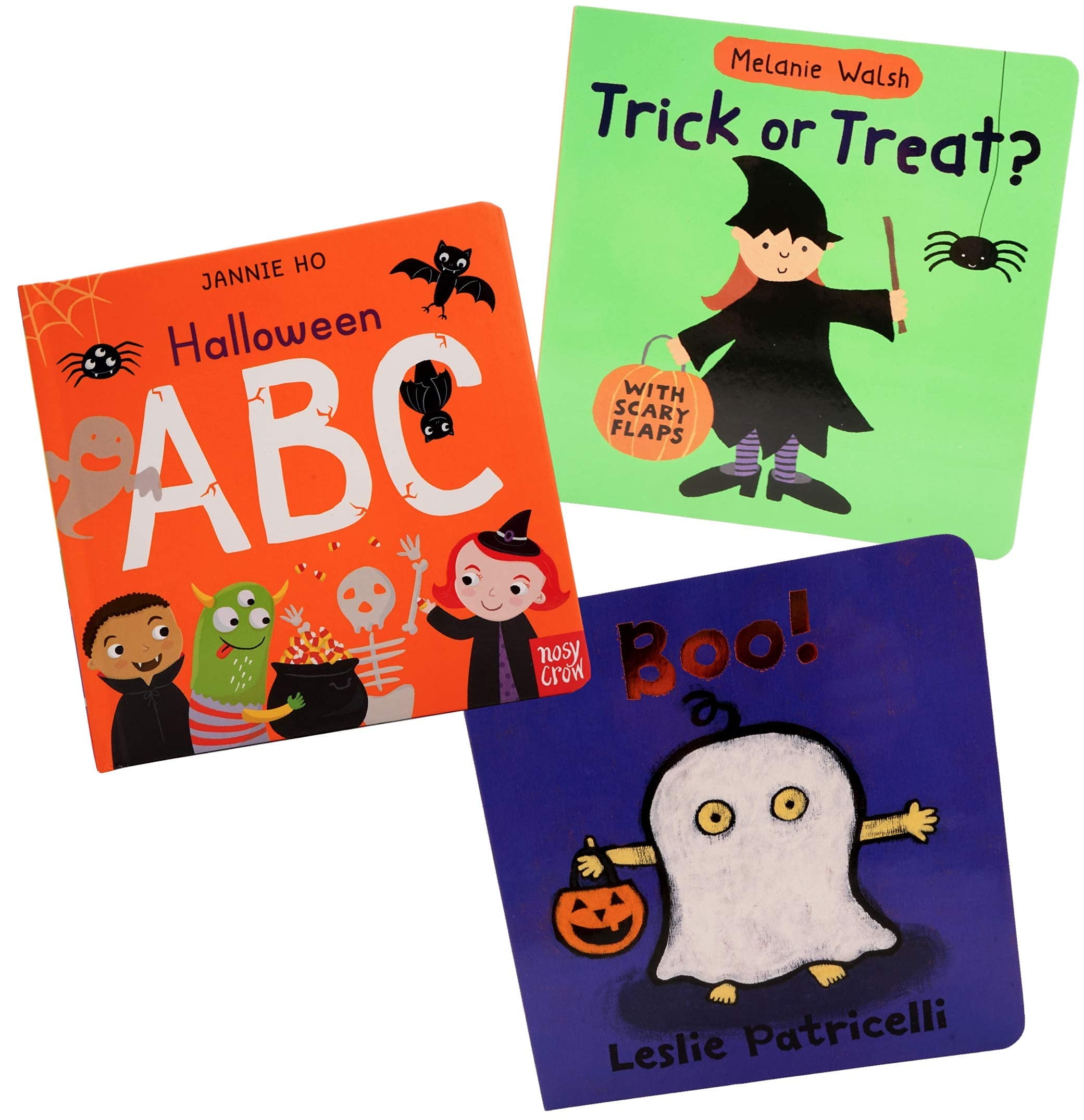 Halloween Board Book Bundle (3 Board Books, Trick or Treat , Boo ...