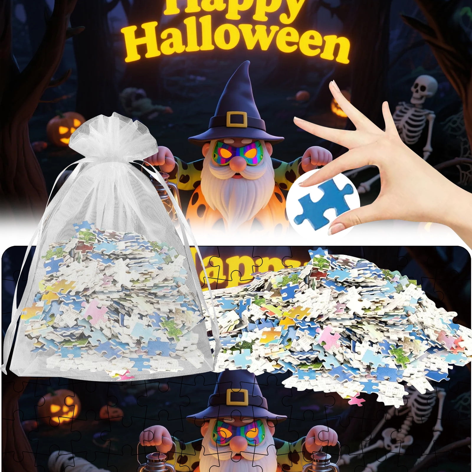 Halloween Board Games 130PC Board Games for Kids 6-8 2026 - Walmart.com