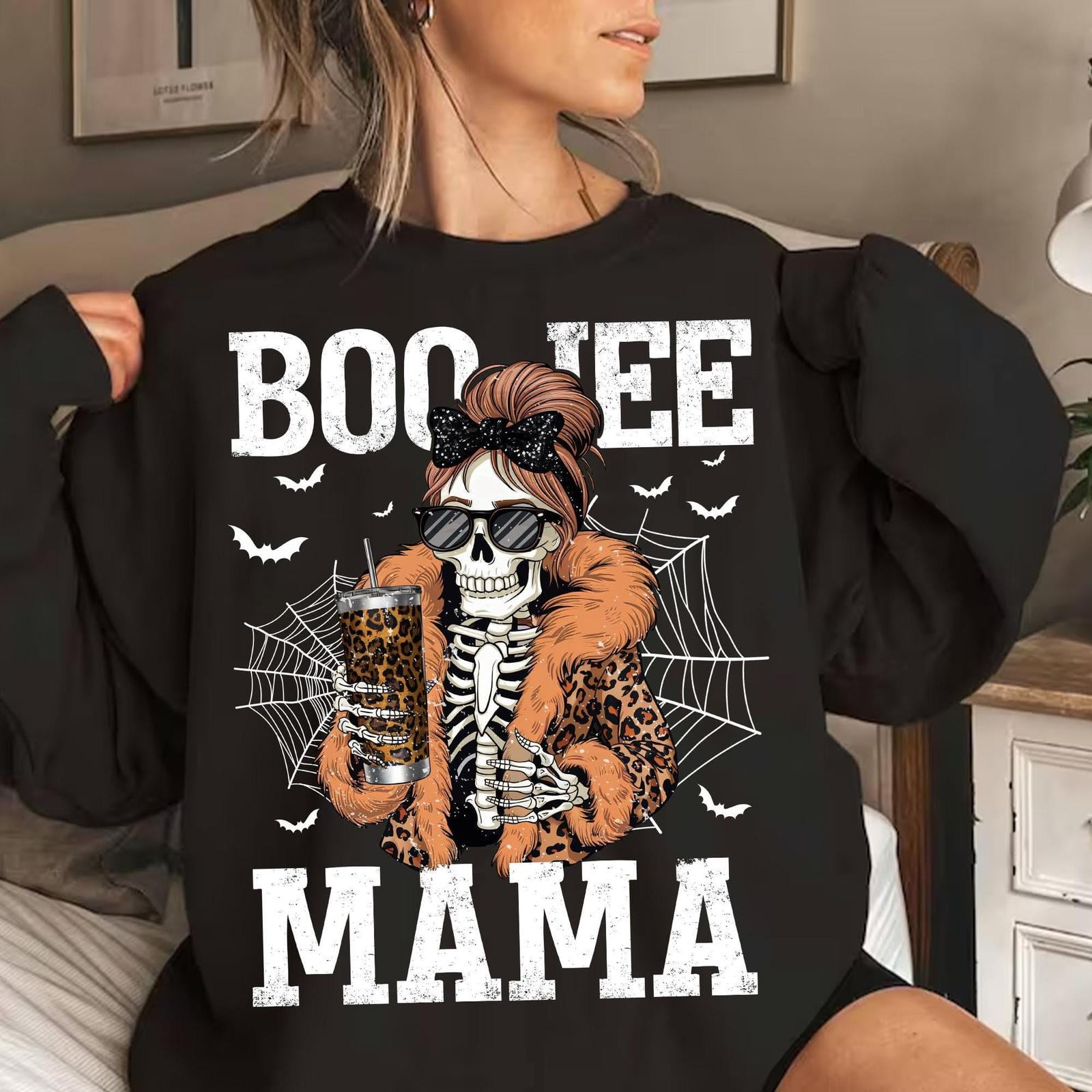 Halloween Boo Jee Mama Png, Halloween Png, Halloween Mom Png, Spooky ...