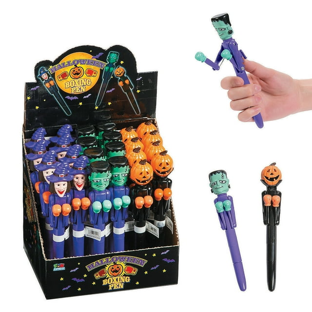 Halloween Boxing Pens (Pc Upc, 24Pc/Db) - Party Favors - 24 Pieces ...