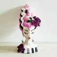 Halloween Bride Bust Statue with Pink Hair - 11.8 Inch Frankenstein ...