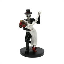 Love Never Dies Wedding Bride And Groom Skeleton Couple In Dancing Pose Figurine - Walmart.com