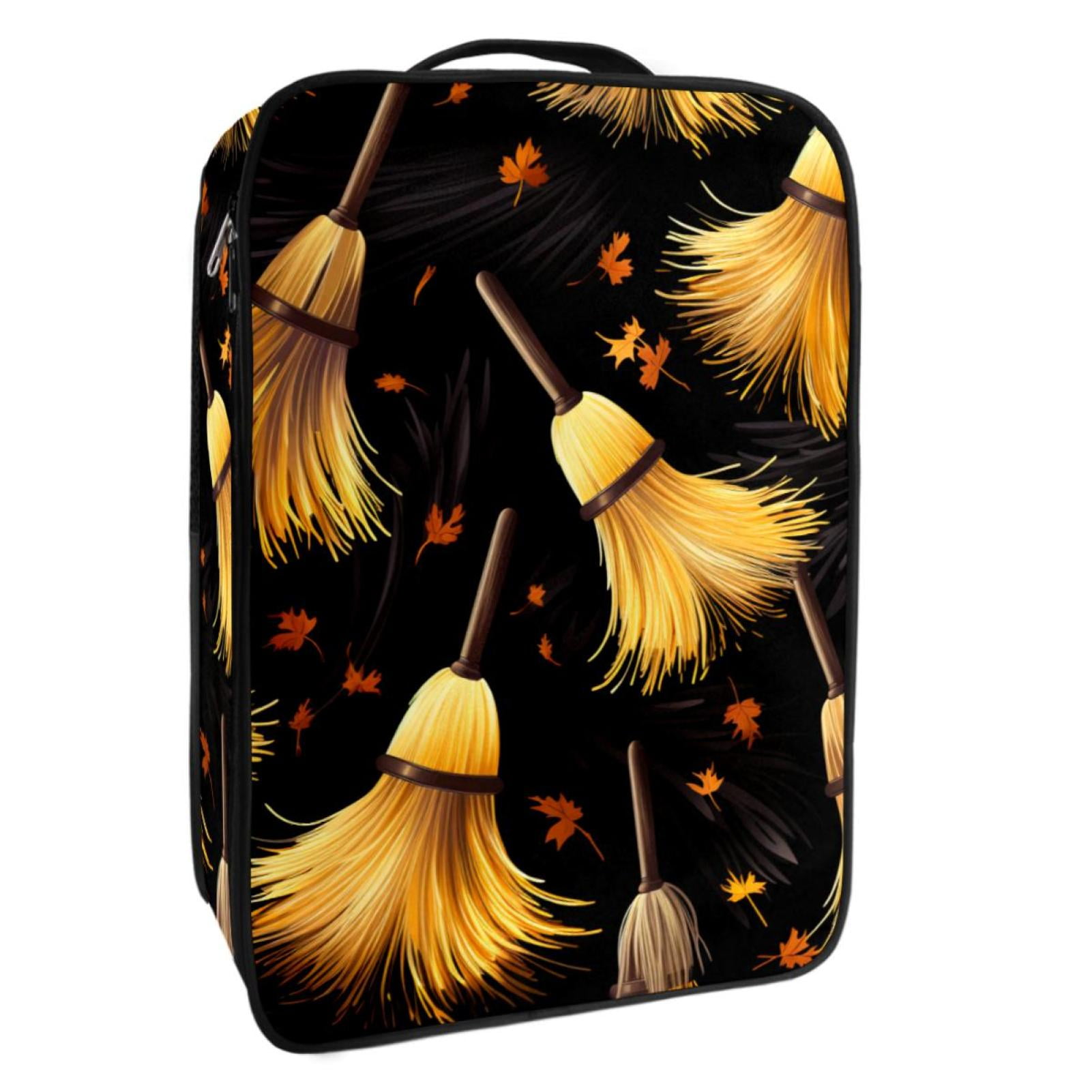 Halloween Broom Polyester Shoe Box Storage Container Organizer ...
