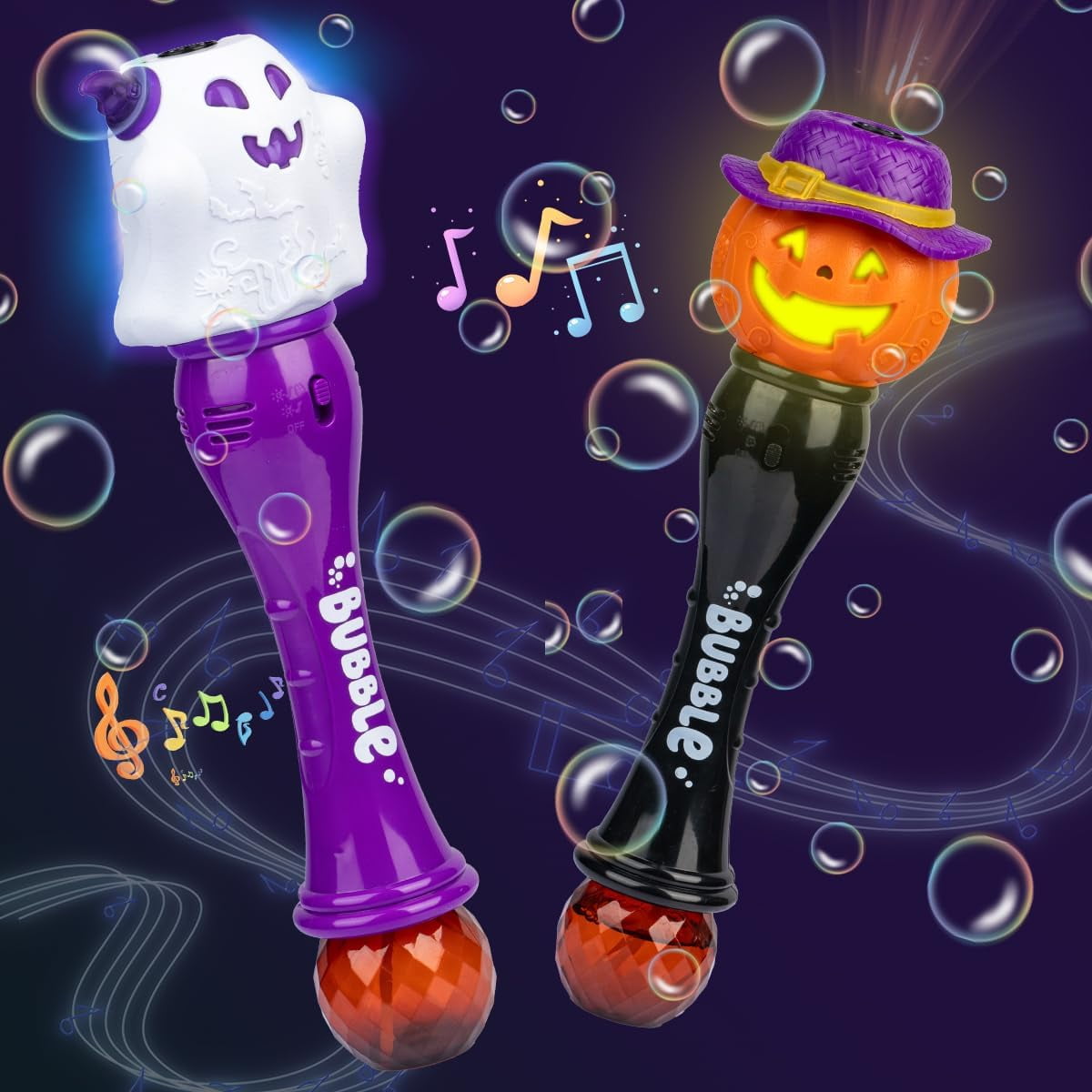 Halloween Bubble Wand, Halloween Party Favors for Kids with Thrilling ...