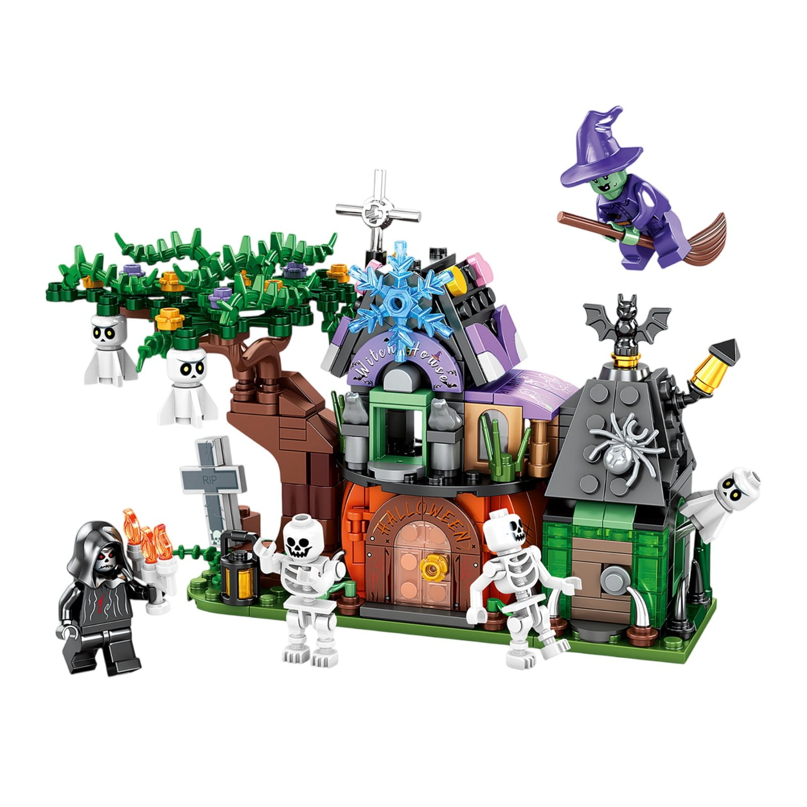 Halloween Building Block Set, Halloween Series Building Blocks ...