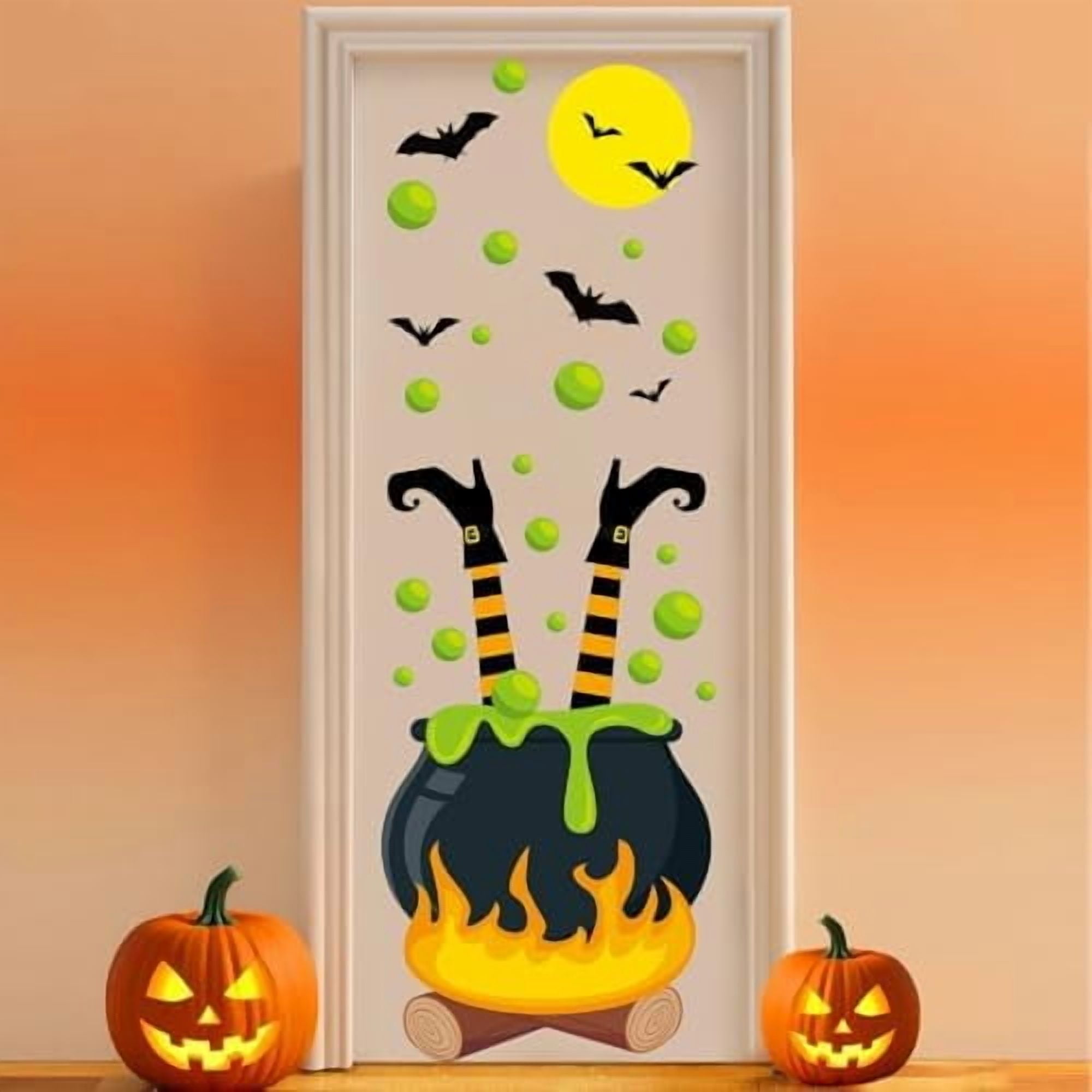 Halloween Bulletin Board Door Decorations Set Halloween Witch Theme ...