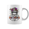 Halloween Bus Driver Life Messy Bun School Bus Driver Coffee Mugs ...