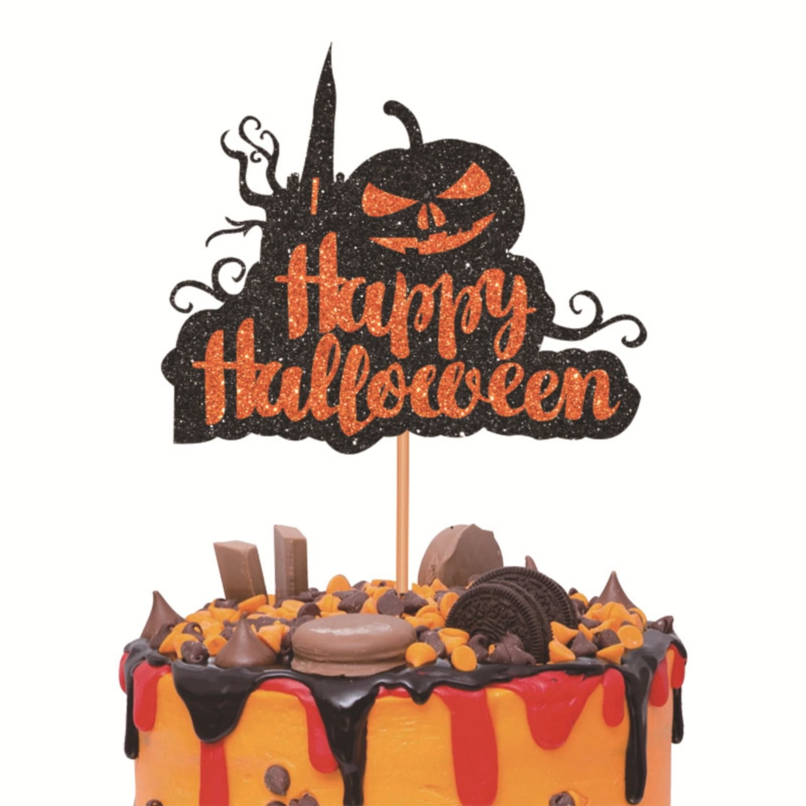 Halloween Cake Cake Decorating Kit, Cakes, Halloween Cake Topper ...