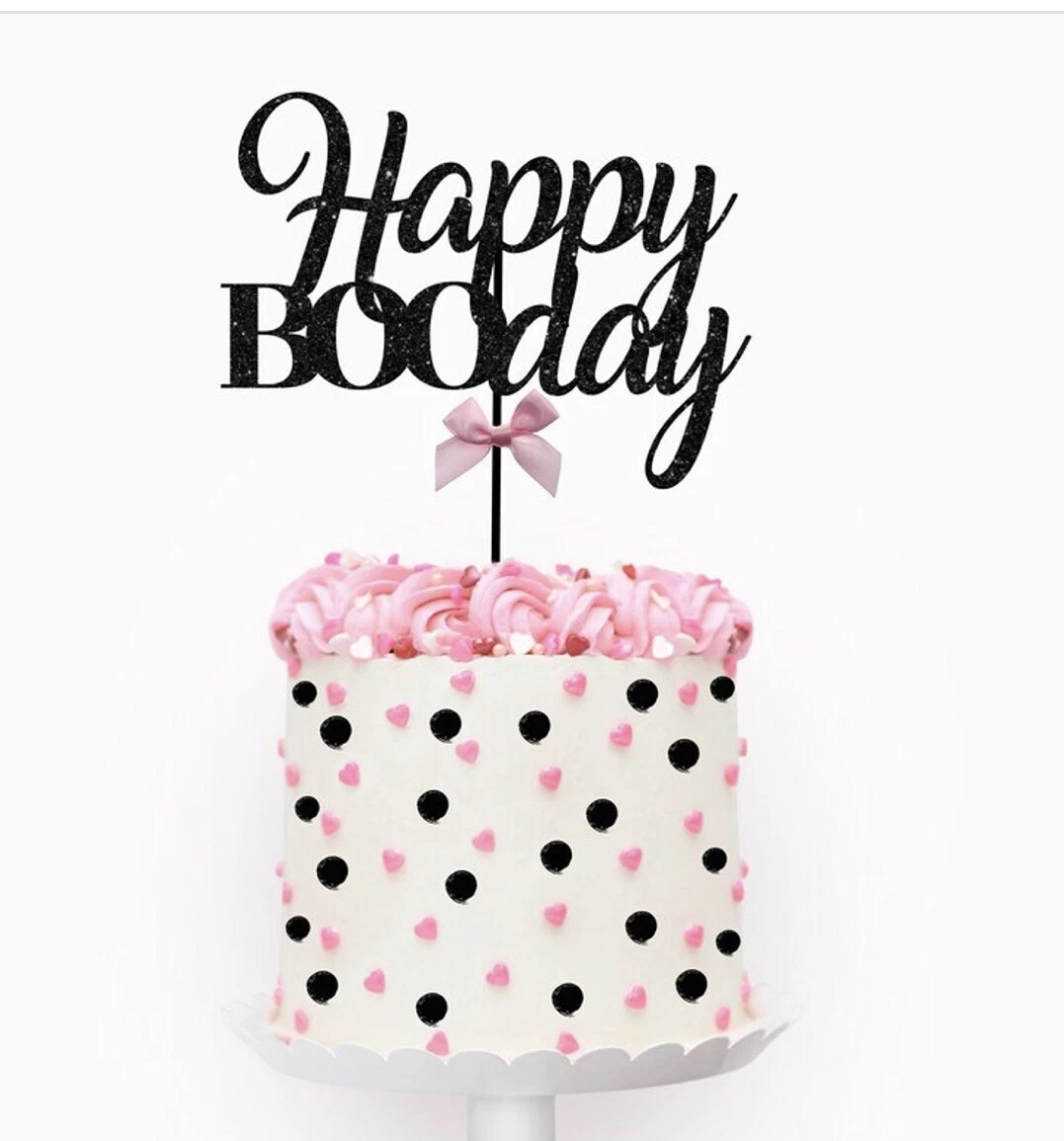 Halloween Cake Topper The Spooky One Ghost Cake Topper Happy Boo Day ...