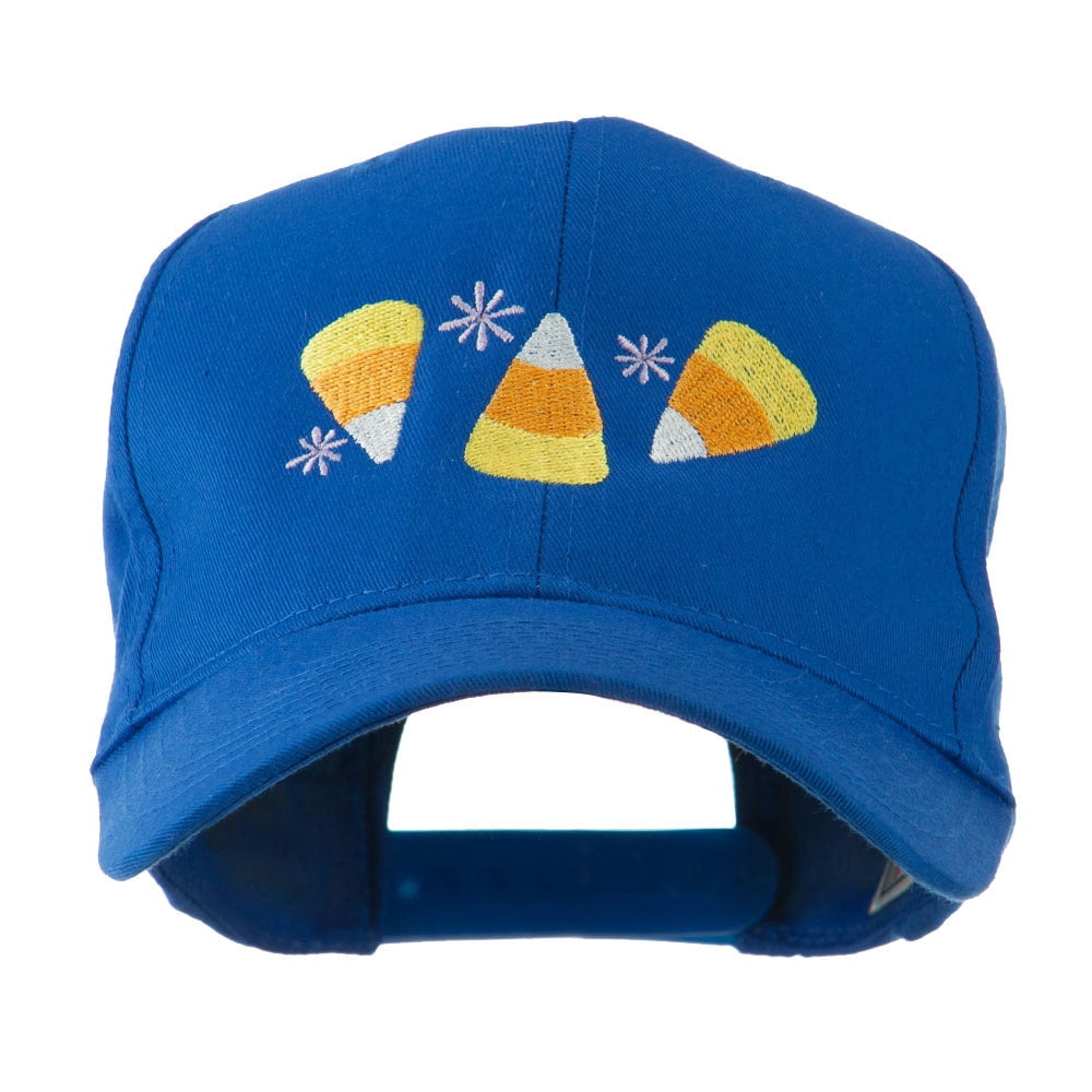 Halloween Candies Embroidered Cap - Royal OSFM - Walmart.com