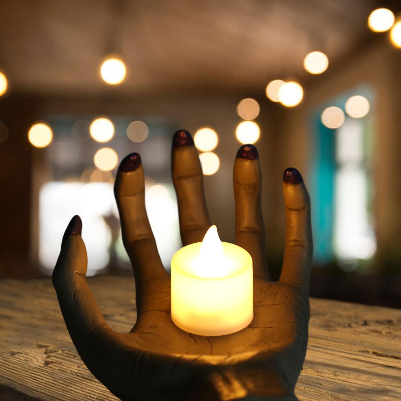 Halloween Candle Holder Candlestick Props Realistic Hand Decoration ...