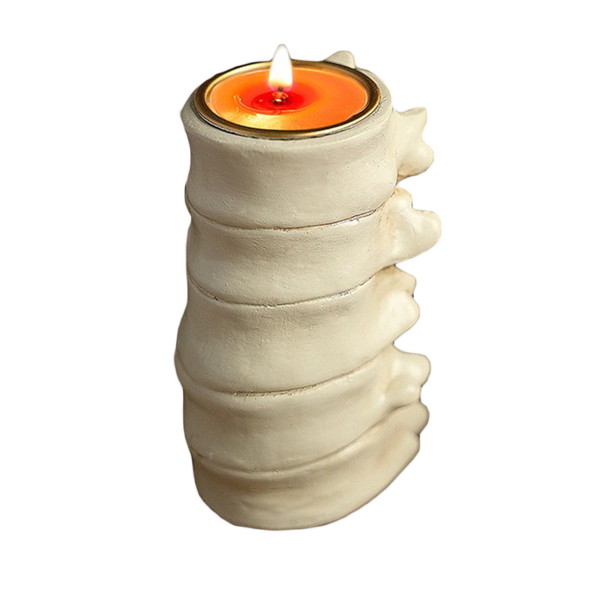 Halloween Candle Holder Resin Spooky Shape Candlesticks Ornament ...