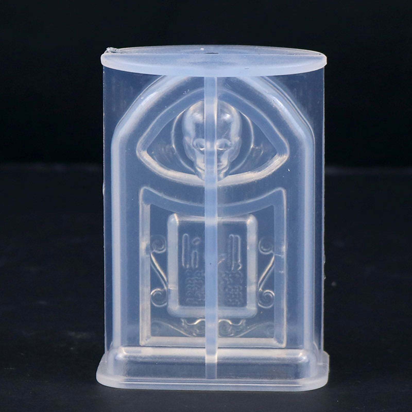 Halloween Candle Mold Skull Tombstone Mold Diy Halloween Party Parts ...