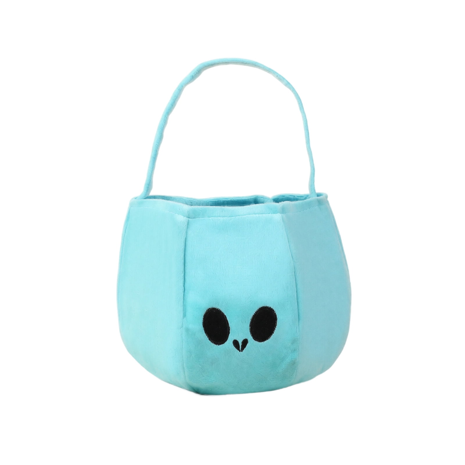 Halloween Candy Bag, Ghost Pumpkin Blue Handheld Tote for Festival ...