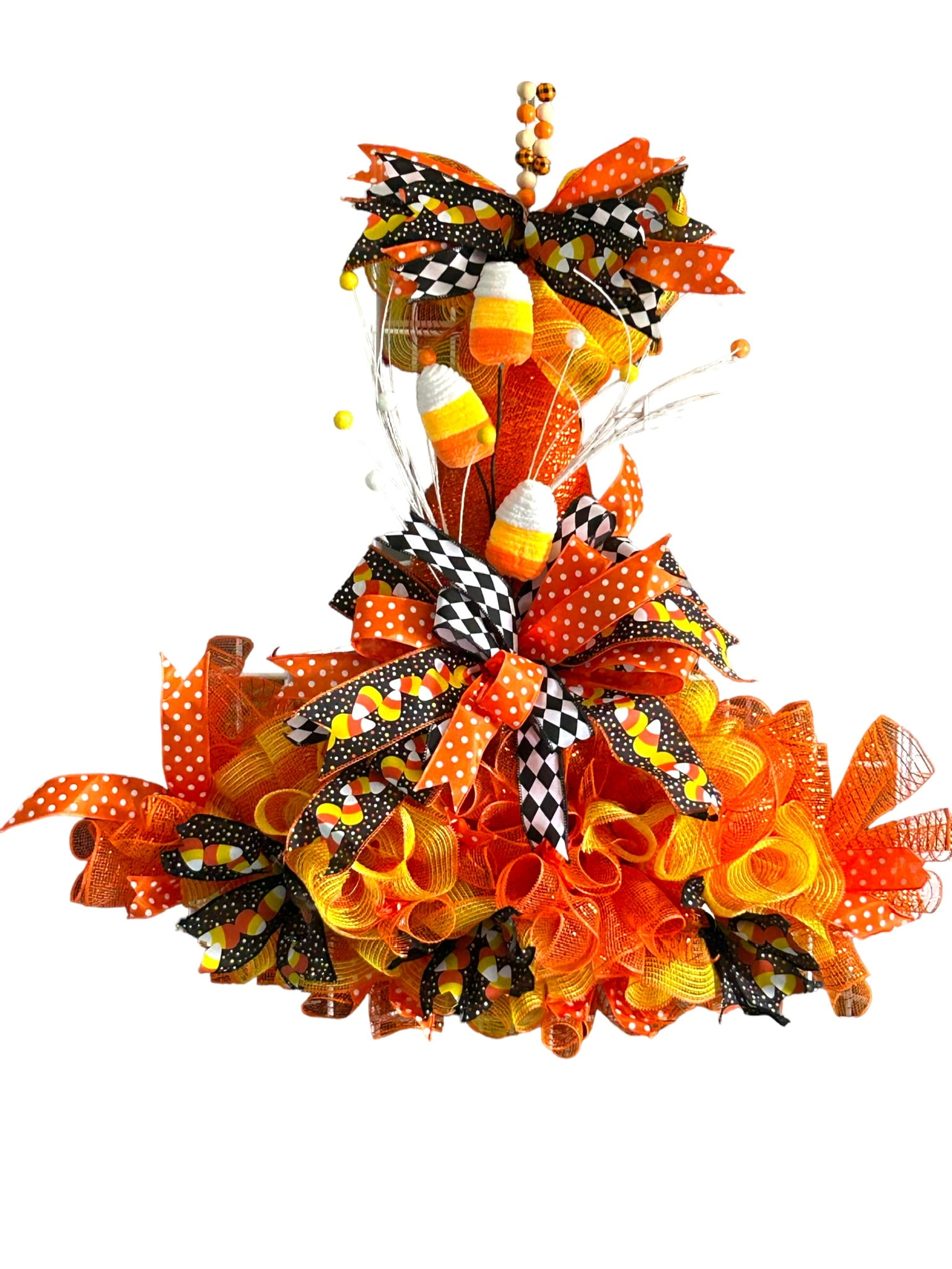 Candy Corn Witch Hat