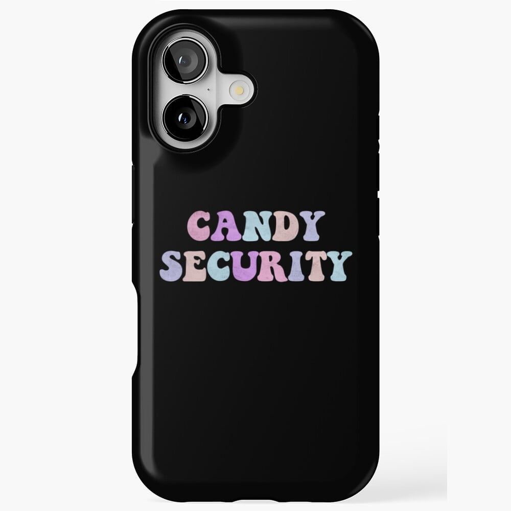 Halloween Candy Security Groovy Retro 70s Cartoon iPhone 17 through 11 ...