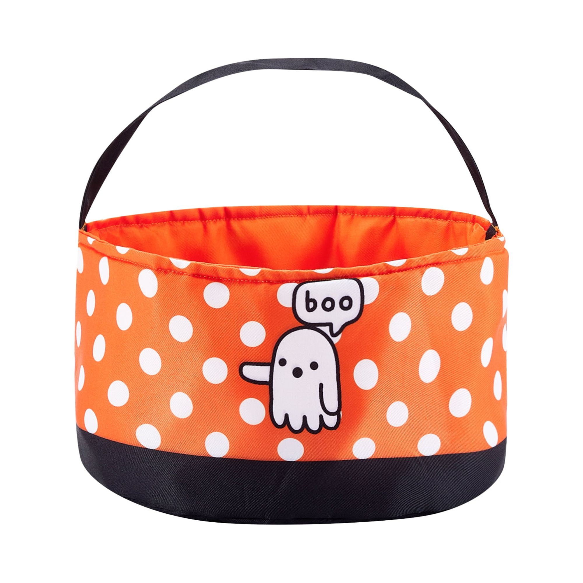 Halloween Candy Tote Bag Gift Bags Trick or Treat Handbag Basket Bucket ...
