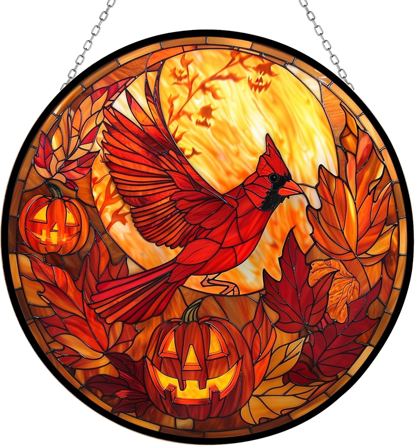 TRUONGDMZ Halloween Cardinal Sun Catchers - Walmart.com