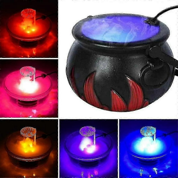 Halloween Cauldron Fog Machine Linisme Fogger Mist Maker Sprayer ...