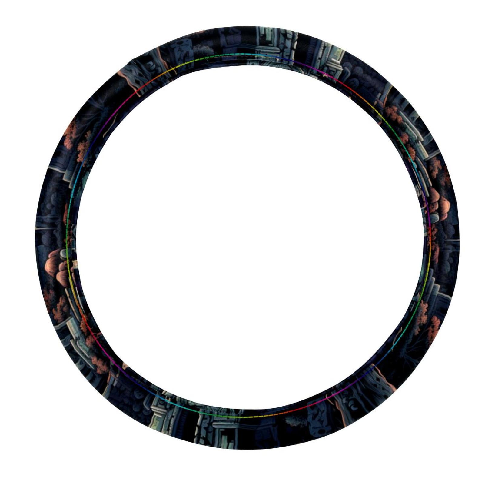 Halloween Cemetery 14.5 Inch Car Wheel Cover, Printing Design, PVC ...