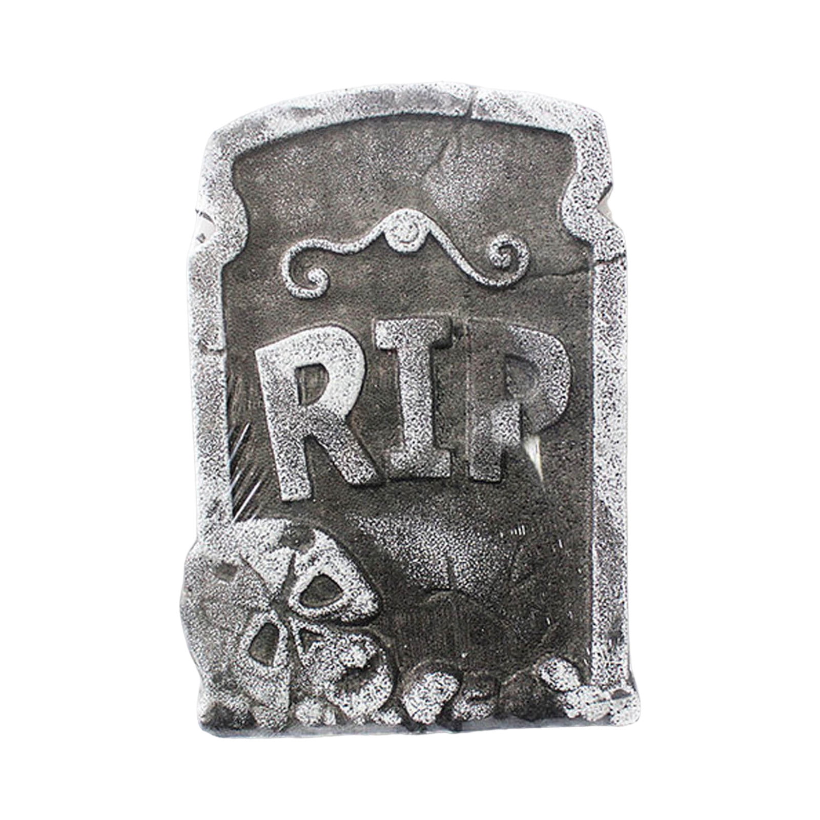 Halloween Cemetery Foam Tombstone Decoration, Plug In Garden Prop, Bar ...
