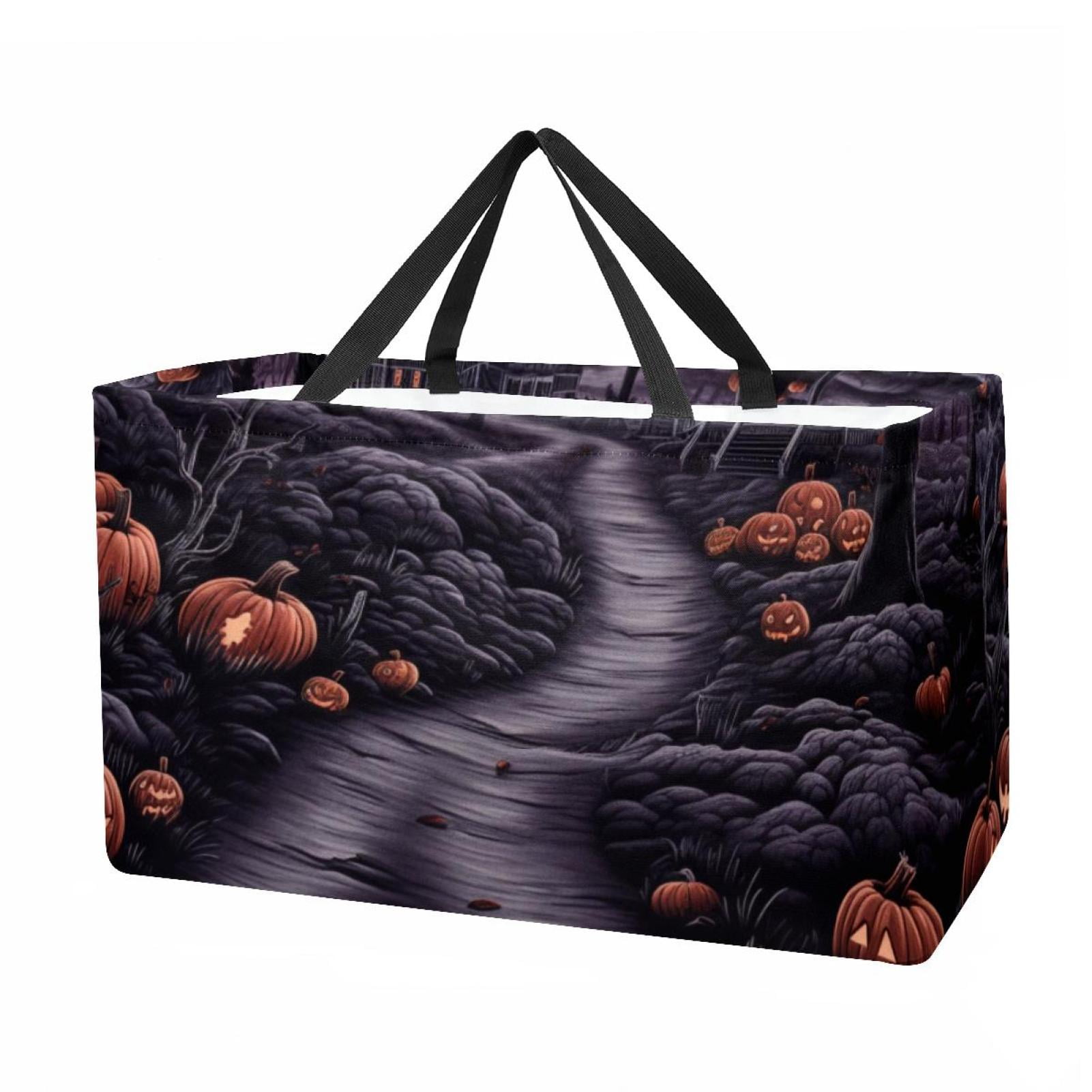 Halloween Cemetery Reusably Foldable Oxford Cloth Storage Box - Large ...