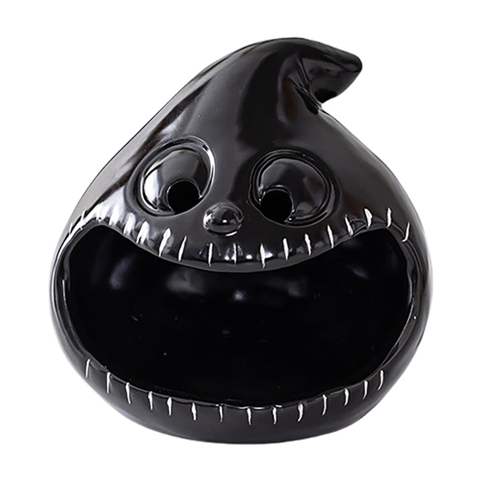 Halloween Ceramic Ghost Candlestick Candy Bucket, Halloween Decorations ...