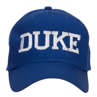 Duke Brand New Classic Style Fitted Baseball Cap Medium Hat, Official ...