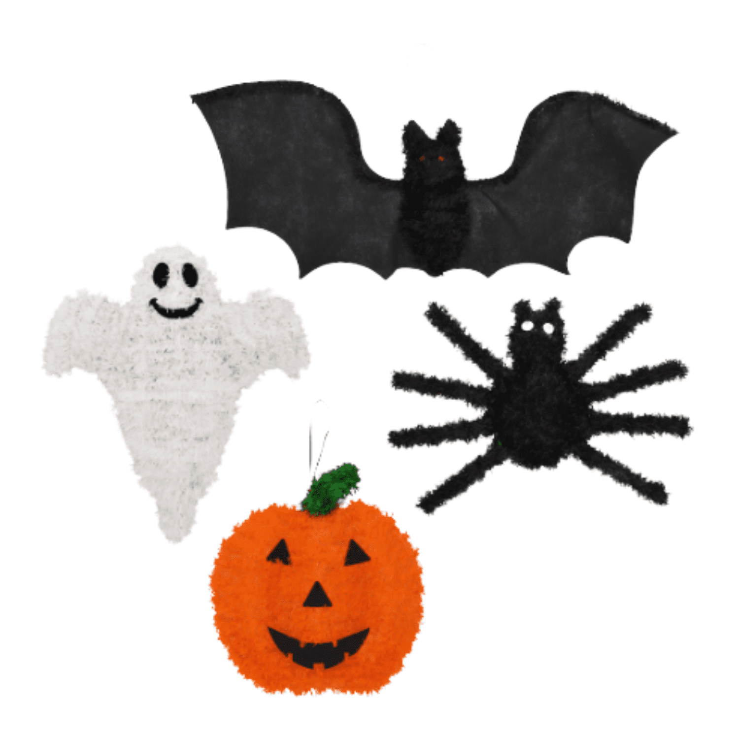 Halloween Character-Shaped Tinsel Decor Scary Halloween Decor Indoor ...
