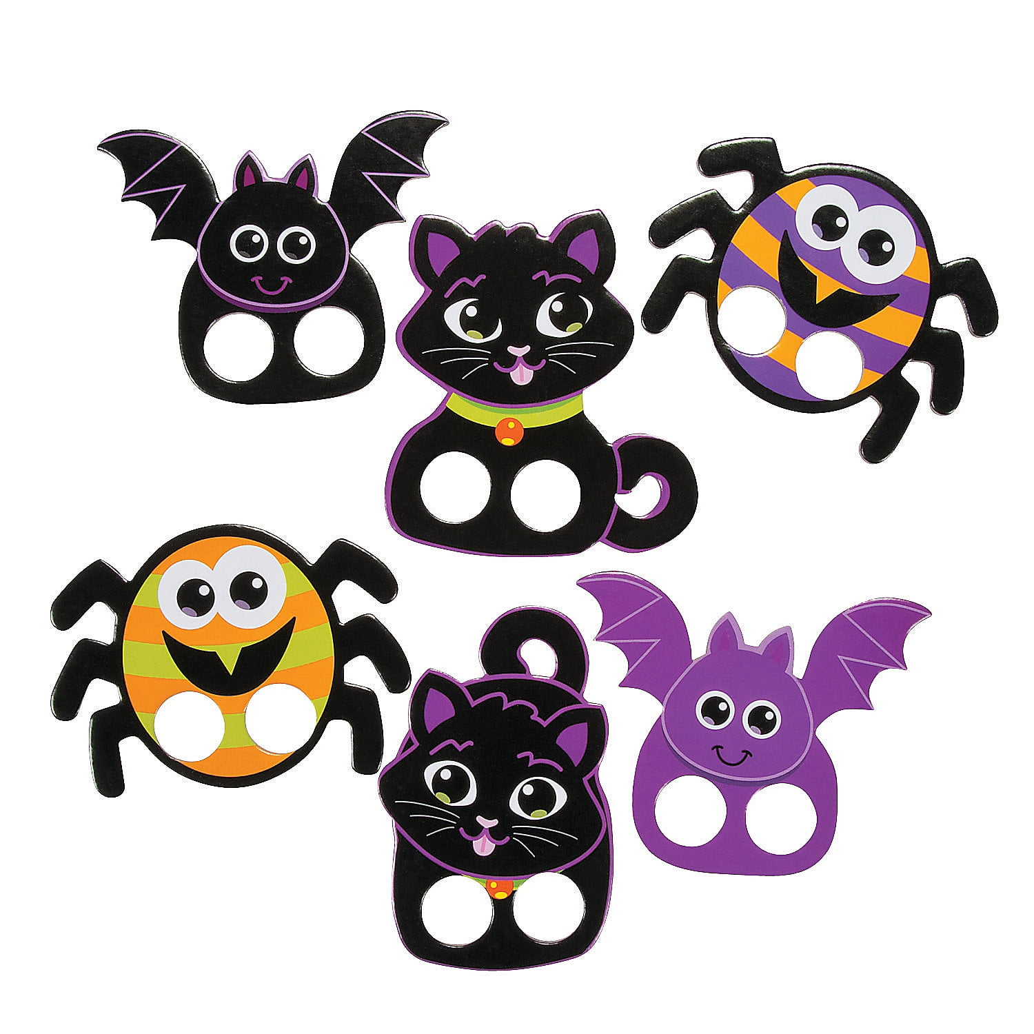 Halloween Characters Finger Puppets - Halloween - Character Toys - 72 ...