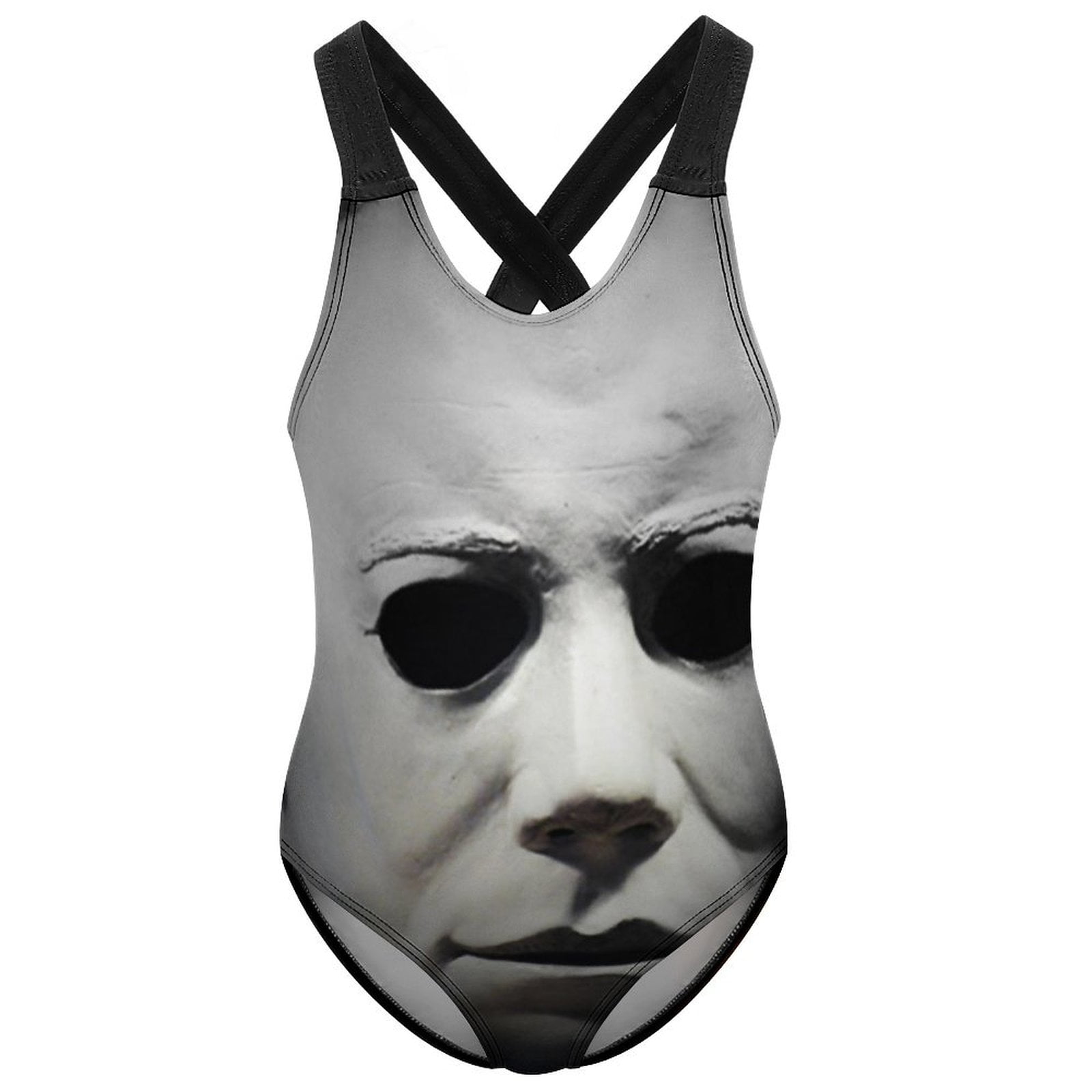 Halloween Characters Michael Myers Girl's One-piece Swimsuit Summer ...