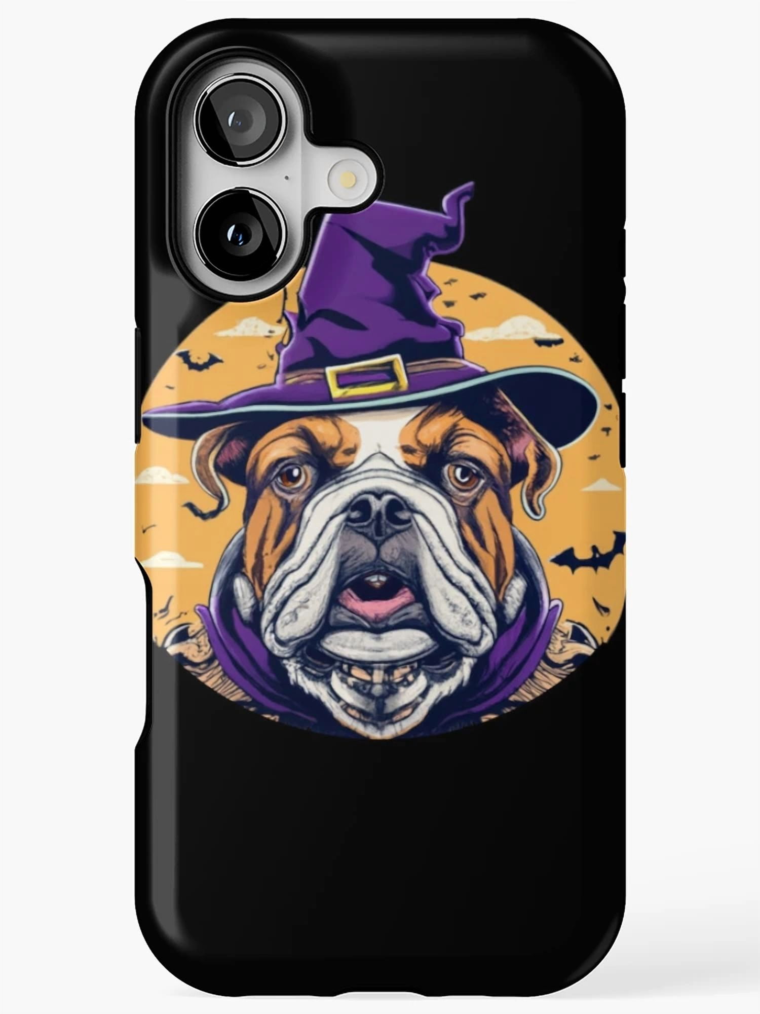 Halloween Chien Unique Creepy Graphic for 16/15/14/13/12/11 Pro Max ...