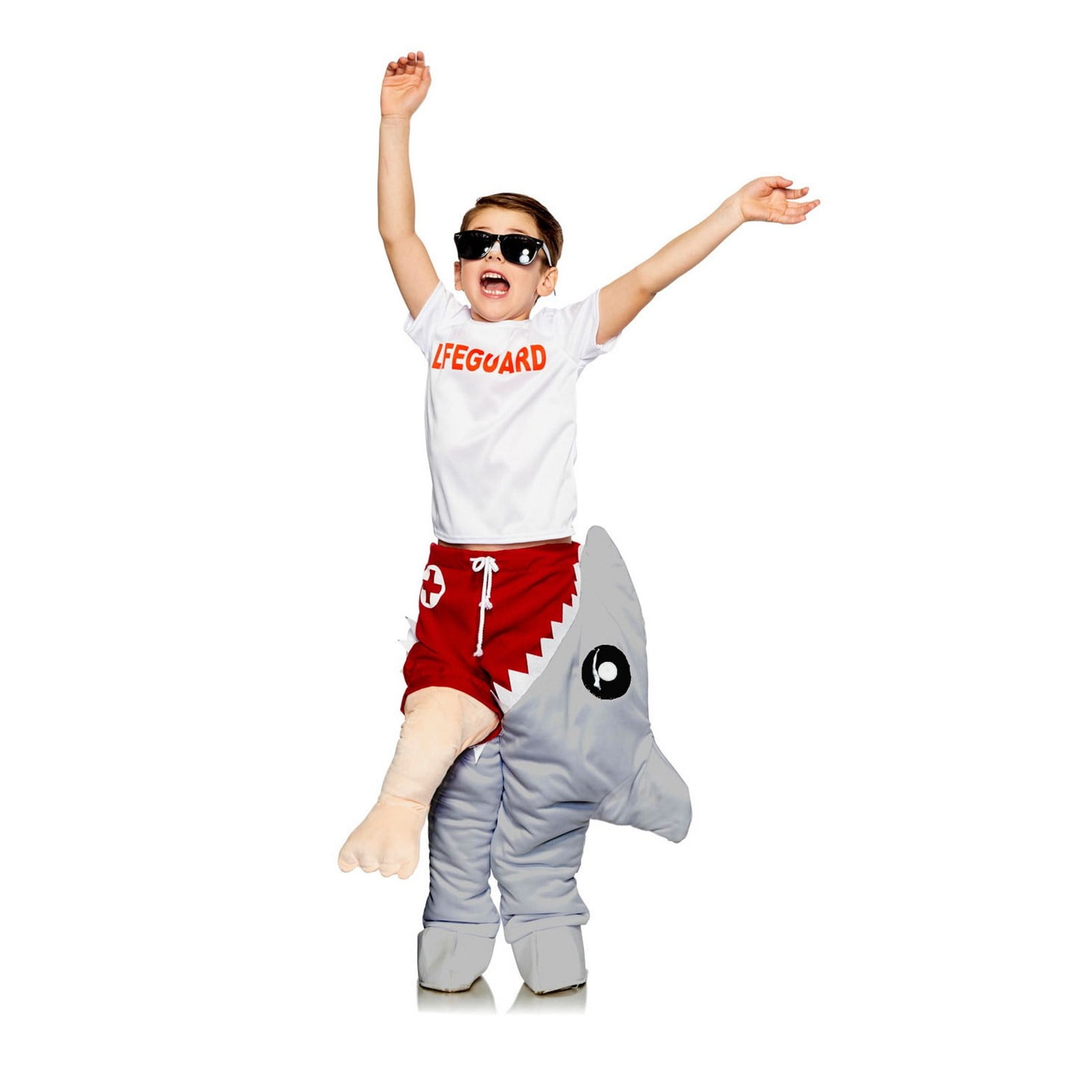 Halloween Child Life Guard & Shark Attack Costume - Walmart.com