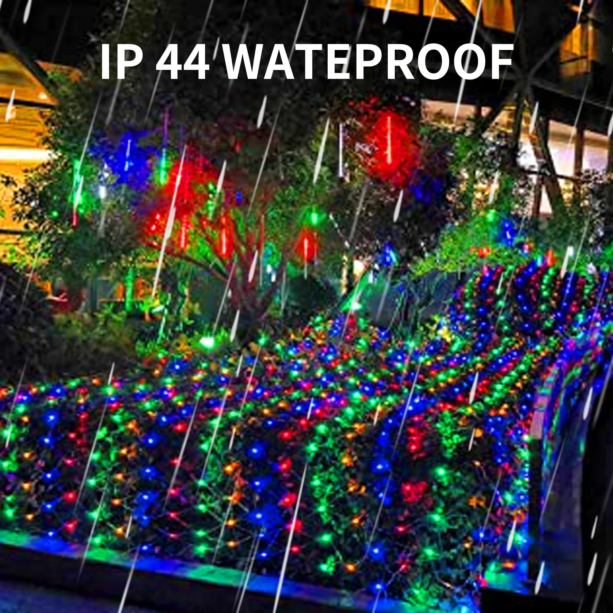 Halloween/Christmas Net Lights Outdoor, 5FT x 5FT 96 LED Fairy String ...